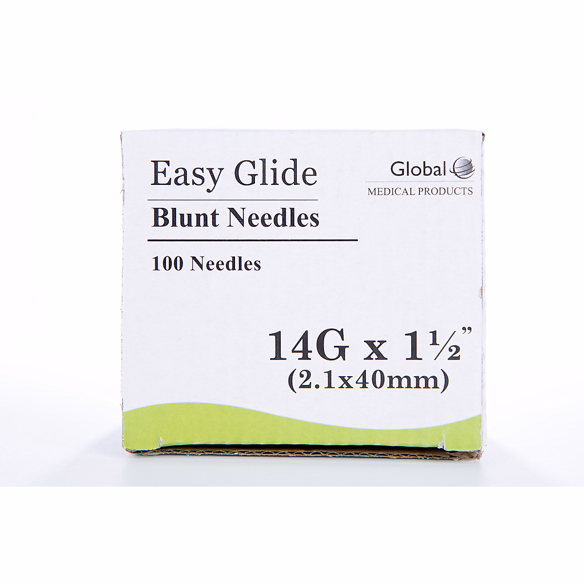 (QTY 100) 14 ga x 1-1/2" Dispensing Needle, Blunt Tip
