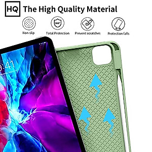 Aoub Crystal Case for iPad Pro 11 inch 4th/3rd Generation 2022/2021 - Beige