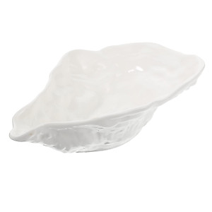 Ceramic Serving Bowl Oyster Shells Decorative Bowl Ceramic Tasting Dishes Soup Bowl 8 inch