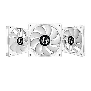 Lian Li ST120-3W White 3 Pack, ARGB 120mm LED PWM, with Fan Controller