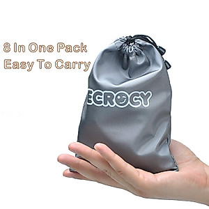 Towel Bands(8 Pack), Better Alternative to Beach Towel Clips, Towel Bands for Beach Chairs Cruise, Pool, Travel, Cruise Ship and Beach Vacation