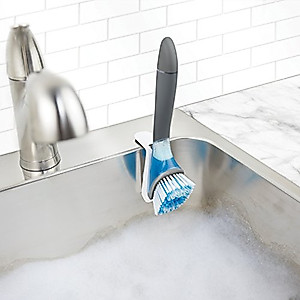 Tovolo Soap Dispensing Magnetic Dish Brush