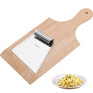 Westmark 61162240 Spätzle Board + Scraper, 12.6" x 5.5", Stainless Steel