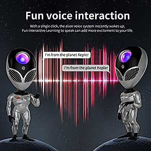 Cepignoly Star Projector Galaxy Night Light - Alien Light Projector, Ceiling LED Lamp with Timer and Remote, for Kids and Adults, Bedroom ,Christmas, Birthdays, Game Room,Party ,Holiday GIFS.