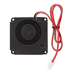 4PCS 3D Printer Cooling Fan 4010 Cooling Fan Quiet Oil Bearing Turbo with 2 Pin Terminal for Hotend Extruder Heatsinks Makerbot MK7 MK8 CPU Chip Arduino (4PCS, 5V(4010 Turbo))
