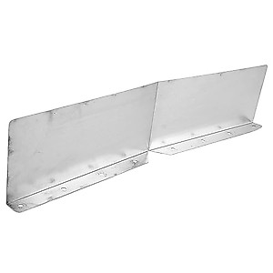 Rainwater Valley Splash Guard, Rain Drip Gutter Guard Professional Block Heavy Rain Prevent Spilling Easy Installation 4pcs for Shingle Roofs Corner