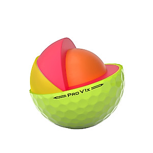 Titleist Pro V1x One Dozen Yellow Golf Balls