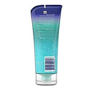 Clean & Clear Oil-Free Deep Action Exfoliating Facial Scrub, Cooling Daily Face Wash With Exfoliating Beads for Smooth Skin, Cleanses Deep Down to the Pores to Remove Dirt, Oil & Makeup, 7 oz