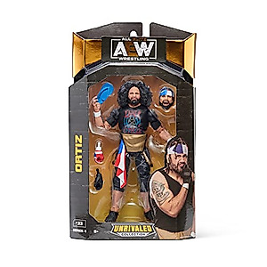 AEW AEW0031 Unrivaled Collection Ortiz-6.5-Inch Action Figure-Series 4