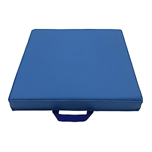 Factory Direct Partners 12228-CT SoftScape 15" Square Floor Cushions with Handles, 2" Thick Deluxe Foam (6-Piece) - Contemporary