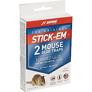 JT Eaton 233N Stick-Em Mouse Size Glue Traps