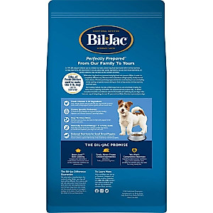 Bil-Jac Puppy Food Small Breed Formula Dry Dog Food 6 lb Bag - Chicken, Oatmeal & Yams - Super Premium Since 1947