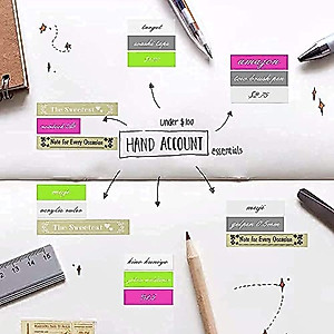 Colorty Compatible Label Tape Replacement for Brother P Touch TZe 12mm 0.47 Laminated Tape Black on Multicolored Label Tape for P-Touch PT H110 D210 D600 1230PC 1280 Label Maker, 11 Pack