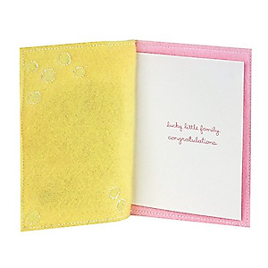 Hallmark Signature Baby Shower Card (Sweet Baby Girl)