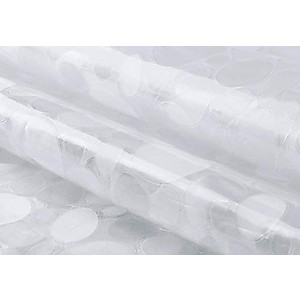 Plastic Splat Mat for Baby, Easy Cleaning Vinyl Floor Mat for Eating Messes, Waterproof High Chair Floor Protector Feeding Floor Cover by MatLeya