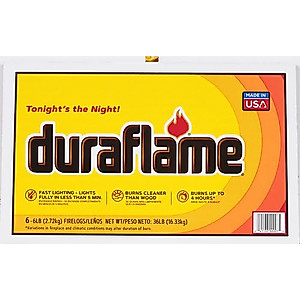 duraflame 6lb 4-hr Firelogs, 6 pack