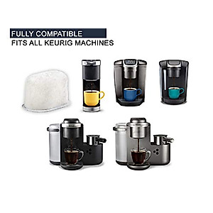 GoldTone Brand 6 Resin Water Filters + Water Filter Holder. Replaces your Keurig 2.0 Filter Holder + Keurig Ion Resin Water Filter & Breville Ion Resin Water Filter + Breville Filter Holder