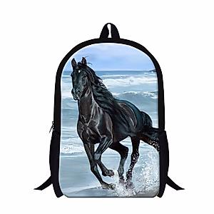 GIVE ME BAG Generic Children Horse Backpack Magazine Stylish School Bags for Kids