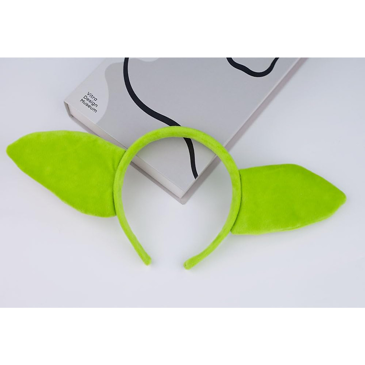 Big Ears Headband,Alien Headband,Headwear with Ears,Cute Decorative Hair Hoop for Hallowen,Cosplay (Yellow)