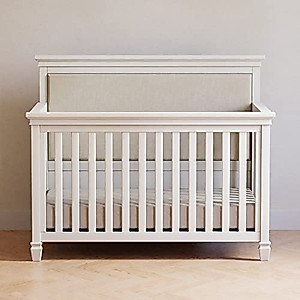 NAMESAKE Darlington 4-in-1 Convertible Crib in Warm White, Greenguard Gold Certified