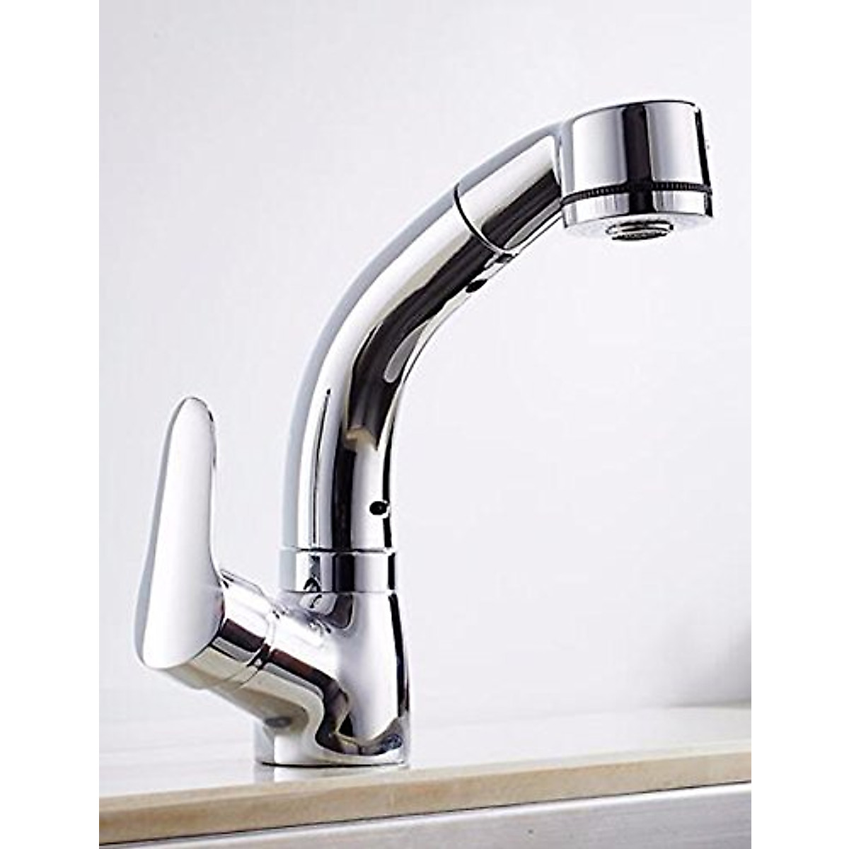 SJQKA Faucet The utility model relates to a retractable kitchen faucet, a hot and cold dish basin, a water tank telescopic faucet, a rotatable lifting and stretching faucet