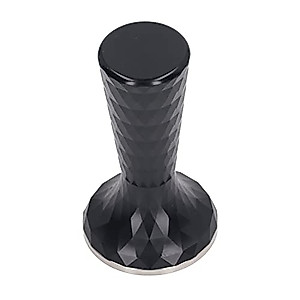 MOTUZP Coffee Tamper Food Grade Safe Coffee Hand Tamper with Flat Stainless Steel Base Professional Coffee Hand Tamper (51mm)