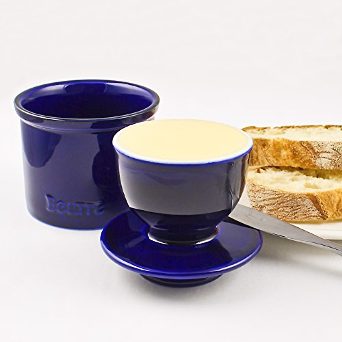 Zoie + Chloe Butter Keeper Crock: Fresh and Soft Butter Without Refrigeration
