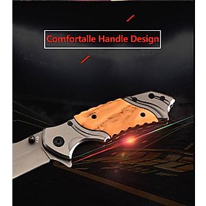 Krezy Case Engraved Pocket Knife Personalized, Pocket Knife For Him, Custom Knife With Wooden Box, Groomsmen Pocket Knife, Customized Knife, Knife With Clip For Men