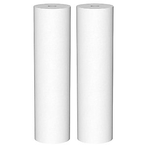 5 Micron 4.5"x20" Sediment Filter for Well Water, Whole House Water Filter Replacement for iSpring FP25B, Pentek DGD-5005-20, PUREPLUS PP20BB, 2 Pack