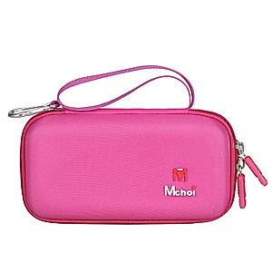 Mchoi Shockproof Carrying Case Suitable for Instruments TI-30XIIS Scientific Calculator, Shockproof Waterproof Pink Protective Case, Case Only