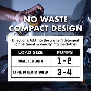 Rynse Activewear Laundry Detergent | Alpine - Laundry Deodorizer & Concentrated Enzyme Booster for Heavy Sweat and Workout Clothes | Sweat Odor Eliminator | Concentrated, Powerful, & Compact Design Laundry Soap | Up to 64 Loads (Alpine)