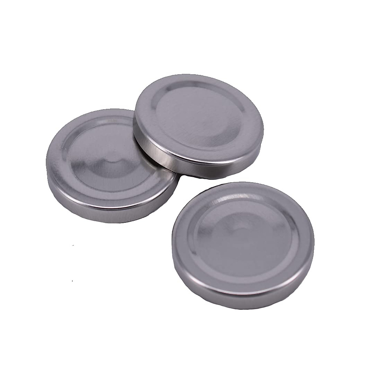 Nutley's 48mm Silver Jam Jar Lids Pack quantity:50