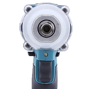 Fafeicy Impact Wrench, 21V Brushless Electric Wrench 520 (Nm) Maximum Torque Rechargeable Brushless Wrench for Makita Battery 18V