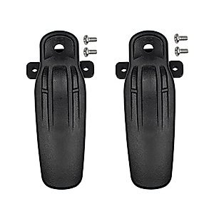 2PC KBH-11 Belt Clip for Kenwood NX-5200 NX-5300 NX-5400 TK3180 TK2180 TK-5220 tk5320 nx-200g nx5200 Portable Radios