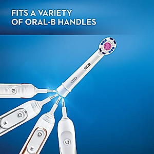 Oral-B 3D White Electric Toothbrush Replacement Brush Heads Refill, 3 Count