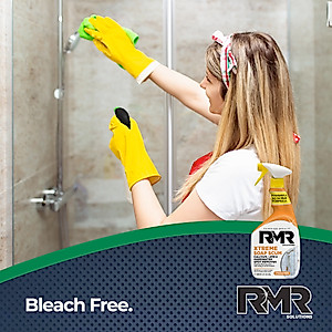 RMR - Xtreme Soap Scum Remover, Fast-Acting, No-Scrub Bathroom Cleaner for Soap Scum, Calcium, Hard Water, Limescale, and Shower Tile Residue, Bleach-Free, 30-Fluid Ounce Spray Bottle