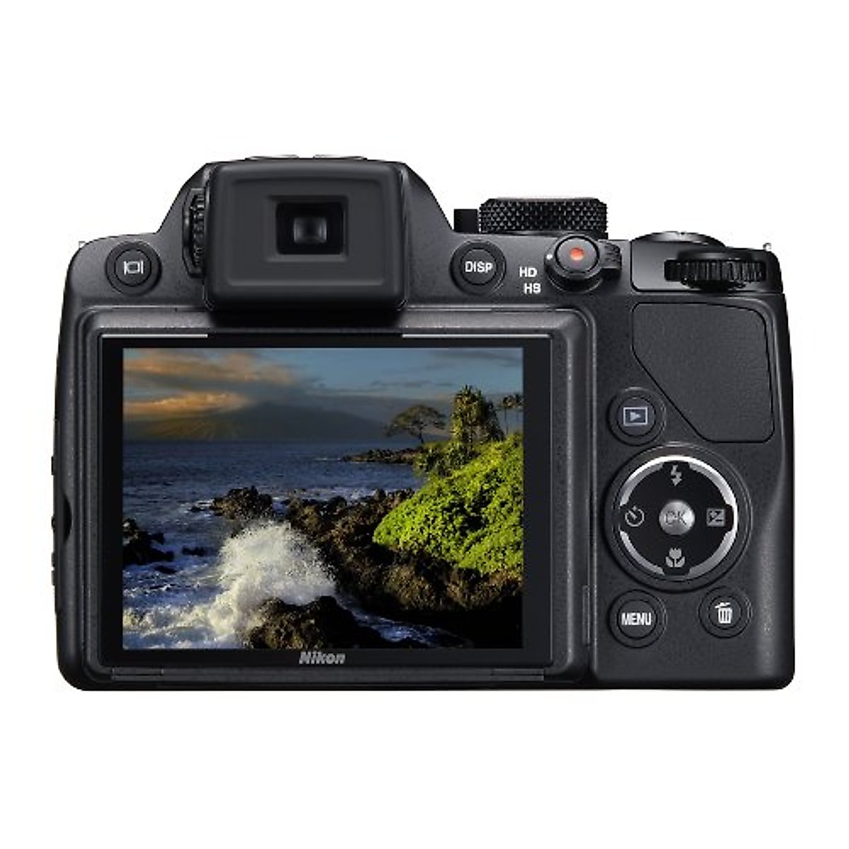 Nikon Coolpix P100 10 MP Digital Camera with 26x Optical Vibration Reduction (VR) Zoom and 3-Inch LCD (Black) (OLD MODEL)
