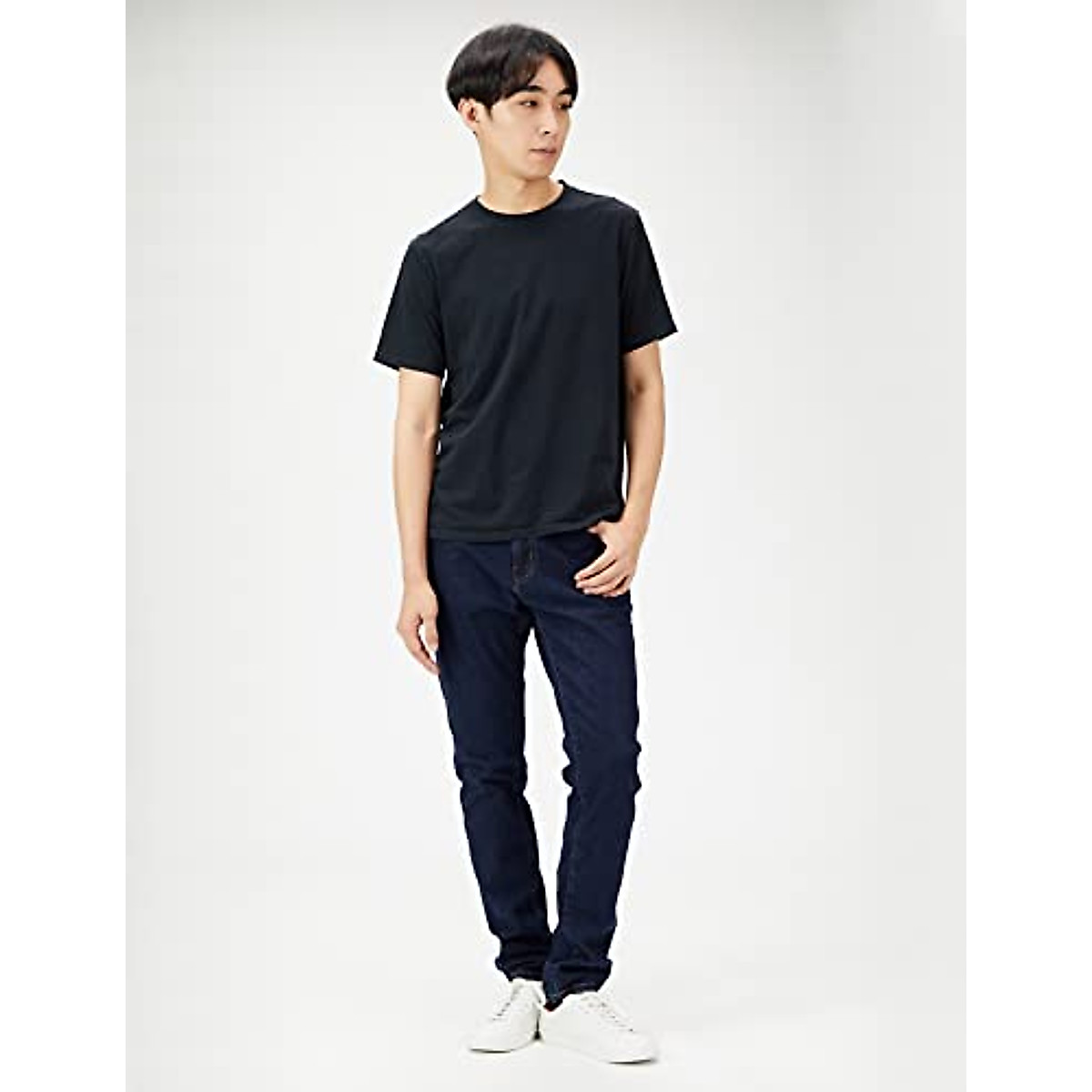 Amazon Essentials Men's Athletic-Fit Jean, Rinsed, 40W x 30L