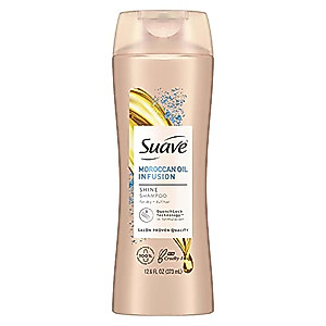 Suave Professionals Shine Shampoo, Moroccan Infusion, 12.6 oz