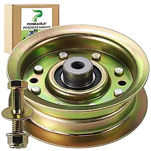 POSEAGLE 532173901 Idler Pulley Replaces Craftsman 156493 Idler Pulley Craftsman Pulley 156493, Lawn Mower Idler Pulley 156493, Craftsman Idler Pulley 156493 Pulley, 173901, 532156493, Oregon 78-053