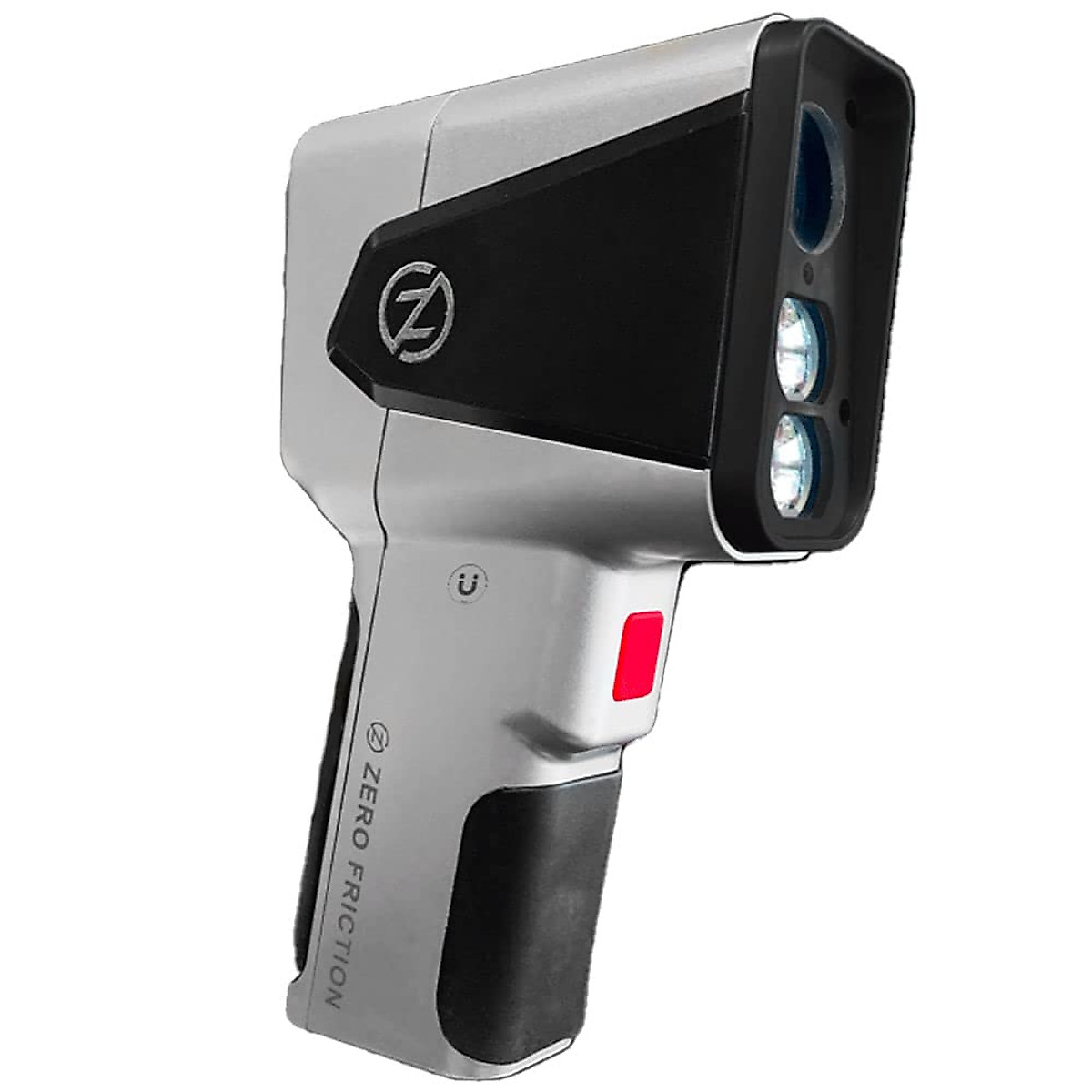 Zero Friction Laser Pro SM Rangefinder with Slope and Magnet, Silver/Black (RF10002)