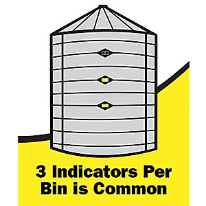 LevALERT Bin Level Indicators, The Original and Most Trusted, Premium Teflon Coated Activator, 3M Reflective Indicator, Made in The USA, Model 9700-7