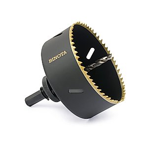 BINOTA M42 Bi-Metal Hole Saw, 102mm-4", for Metal, Wood, Plywood, PVC, Gypsum, Composite, Stainless Steel Plate