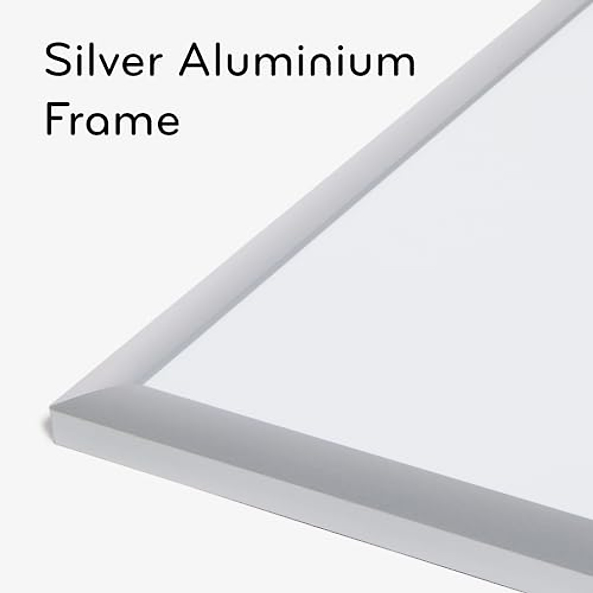 U Brands Magnetic Dry Erase Board, 35"x23", Silver Aluminum Frame
