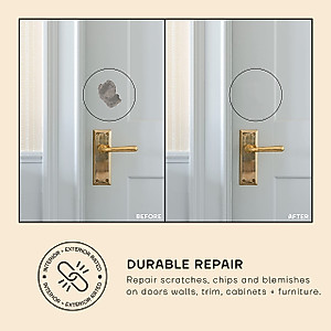 soto White Paint Touch Up, Multi-Surface, Matte Finish (No. 07 In Situ White) — 10 Milliliters of Scratch Repair for Furniture, Walls, Cabinets, Trim, Doors, Indoor/Outdoor