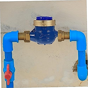 SOESFOUFU Water Flow Meter Engineering Water Meter Dn15 Rit Synthetic Water Tablr Horizontal Water Meters Home Use Water Meter Water Tablw Garden Water Meter Water Tabke Water Table