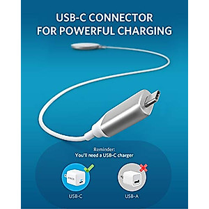 Magnetic Wireless Charger, Anker Wireless Charger with 5ft Built in USB-C Cable, PowerWave Magnetic Pad, 7.5W Charging for iPhone 13 / 13 Pro / 13 Pro Max / 13 mini / 12 / 12 Pro (No AC Adapter)