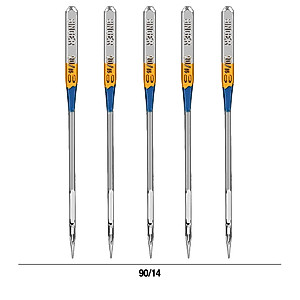 SINGER 04721 Size 90/14 Stretch Sewing Machine Needles, 5-Count