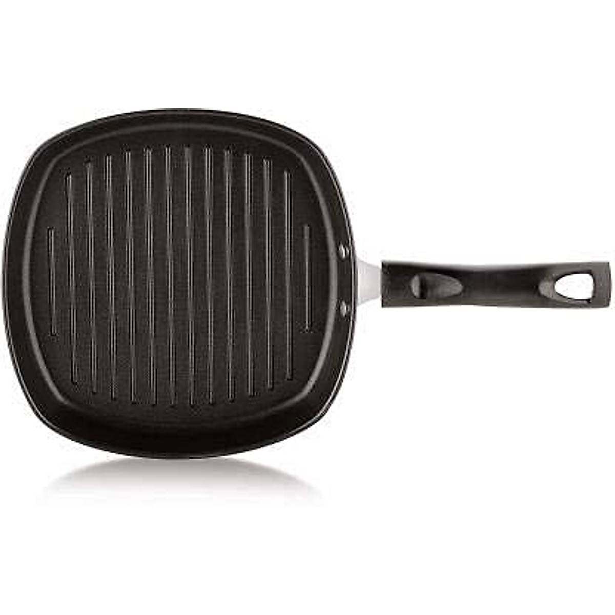 Generic Non-Stick Square Fry Pan, Aluminum, 12"