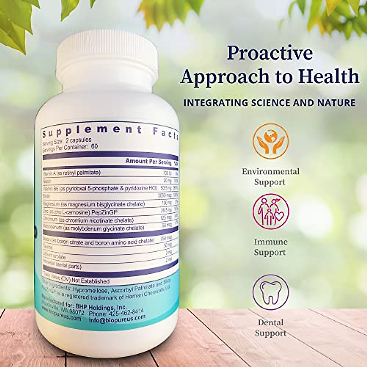 BioPure Core-S Mineral Supplement – Highly Bioavailable Minerals, Vitamins, Amino Acids, & Herbs to Support Nutritional Maintenance, Optimize Metabolism, and Promote Overall Well-Being – 120 Capsules